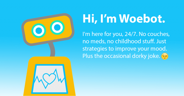 Woebot - An AI-based Therapy Chatbot to help with Depression and Anxiety