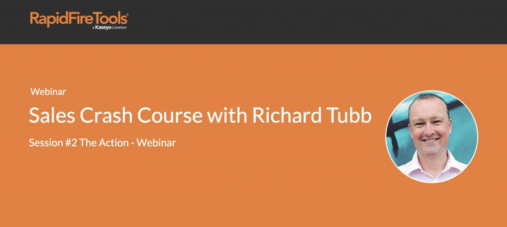 Webinar: Sales Crash Course Sessions with RapidFire Tools