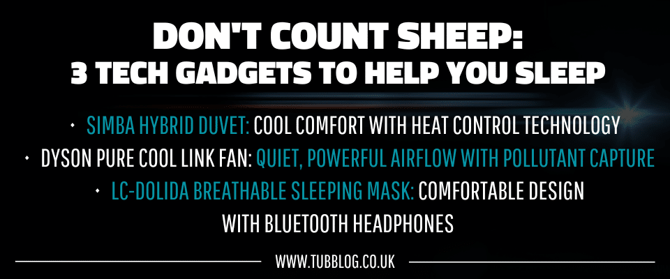 Don't Count Sheep: 3 Tech Gadgets to Help You Sleep