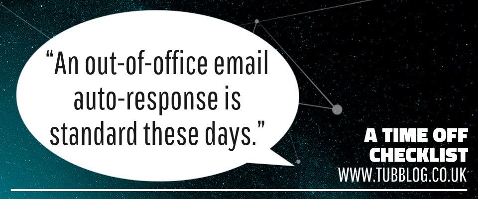 Be Prepared for the Summer Holidays: Time off Checklist